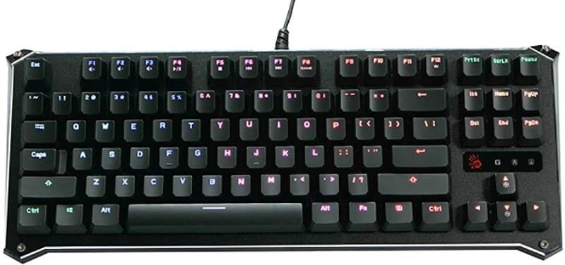 ΜΗΧΑΝΙΚΟ ΠΛΗΚΤΡΟΛΟΓΙΟ A4TECH BLOODY B930 ERGONOMIC TENKEYLESS LIGHT ...